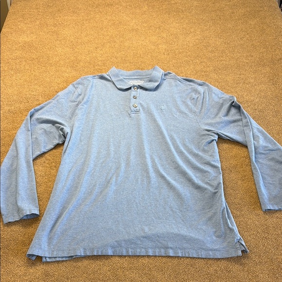 Coolibar | Shirts | Coolibar Weekend Polo Shirt Mens Xl Long Sleeve Upf ...